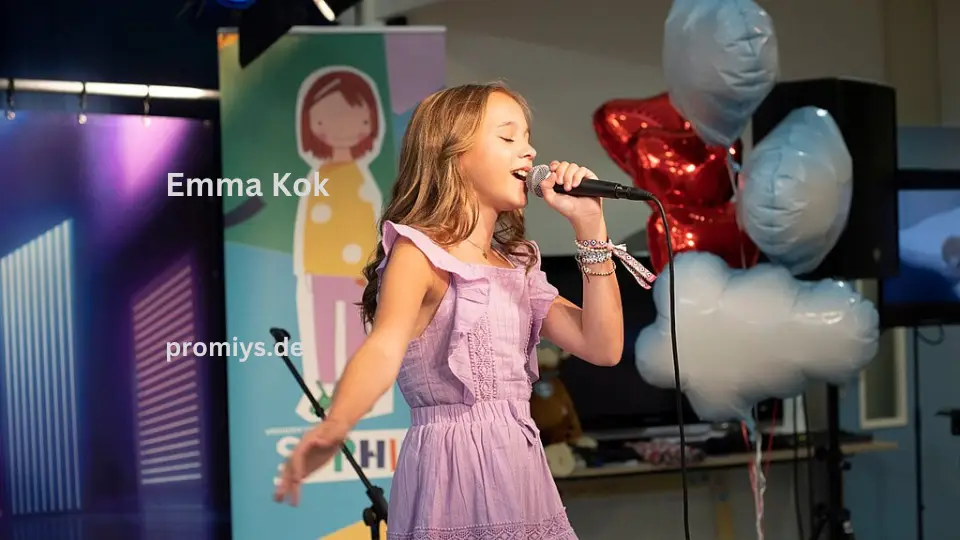 Emma Kok Einblicke in das Leben der talentierten Sängerin